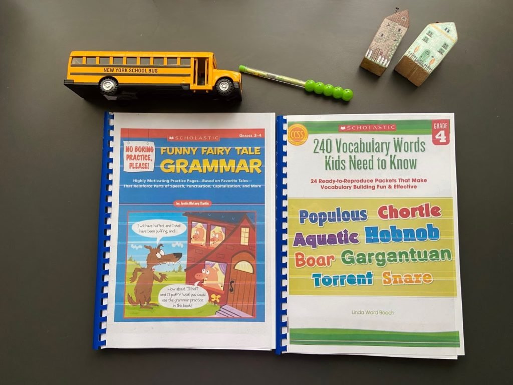 Language Arts For 4th Grade- Homeschooling - Monkey And Mom