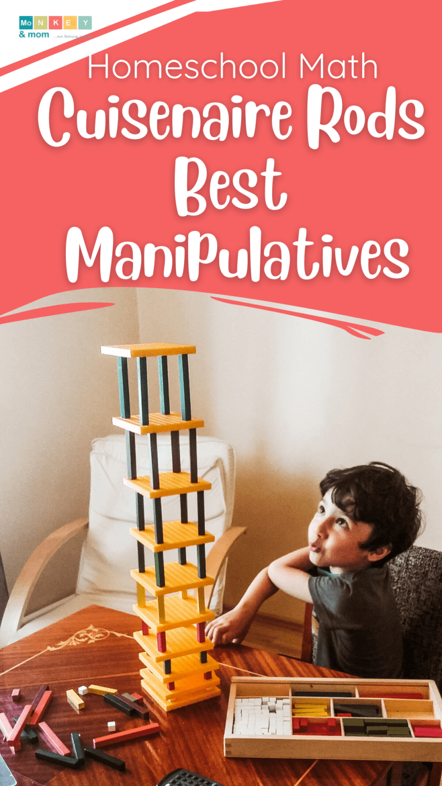 Cuisenaire Rods - Awesome Math Manipulatives - Monkey And Mom