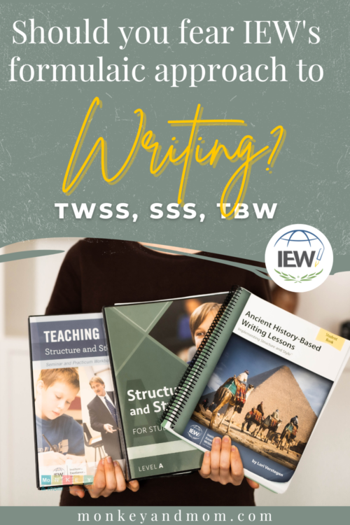 The Truth About IEW Writing Programs : SSS, TWSS, TBW (II) - Monkey And Mom