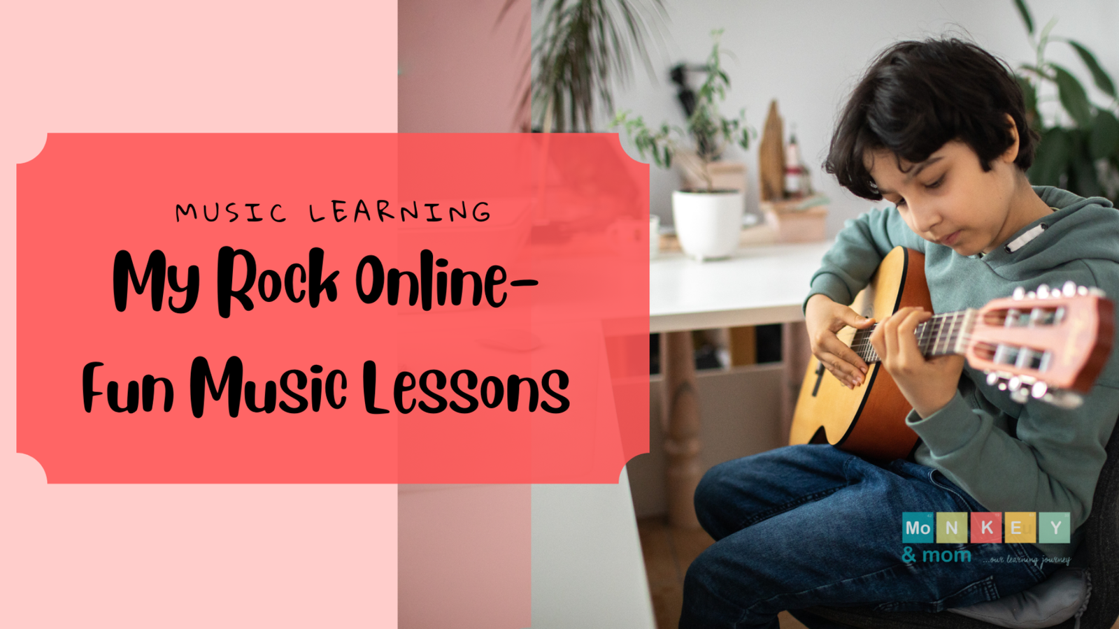 Homeschool Music Learning with My Rock Online - Guitar Lessons