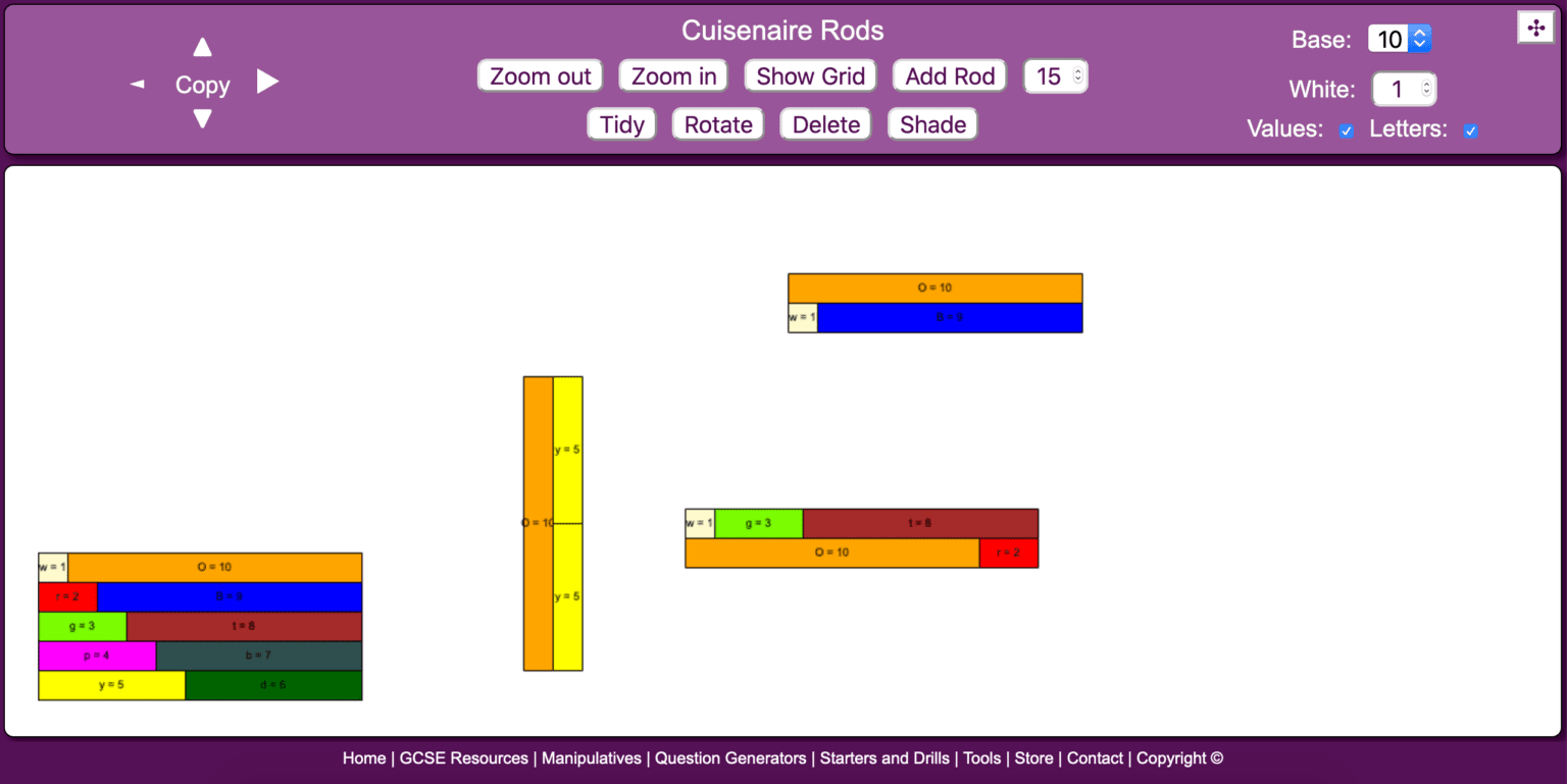 Cuisenaire Rods - Awesome Math Manipulatives » Monkey And Mom