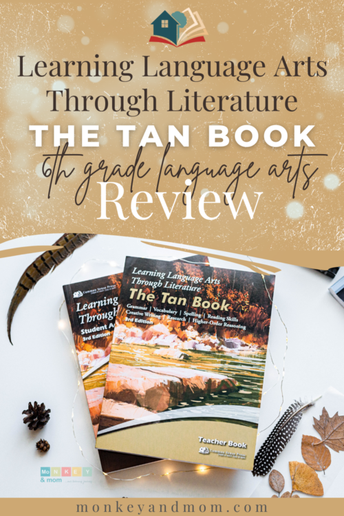 The Tan Book Review | Learning Language Arts Through Literature {6th ...