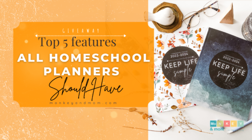 The 5 Key Features A Homeschool Planner Should Have To Make Your Life ...